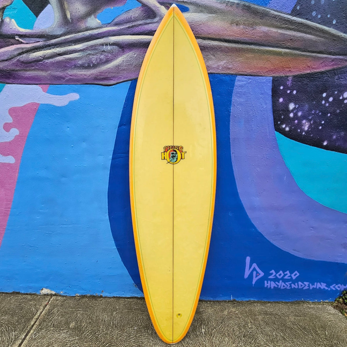 (#1540) Piping Hot Vintage Surfboard 6'3" x 20 3/4" x 2 7/8 ...