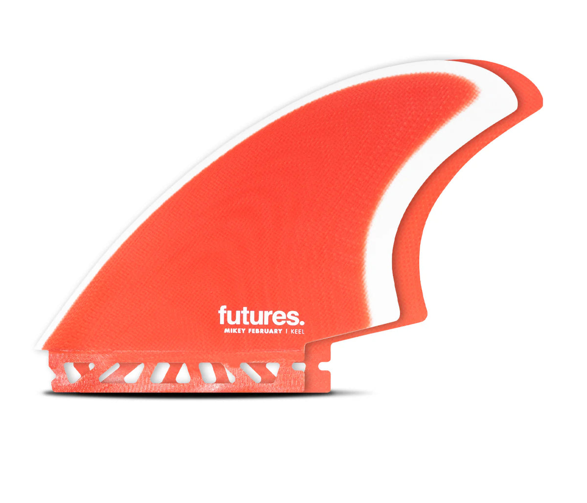 Futures Mikey February Keel - Red/Grey - Melbourne Surfboard Shop