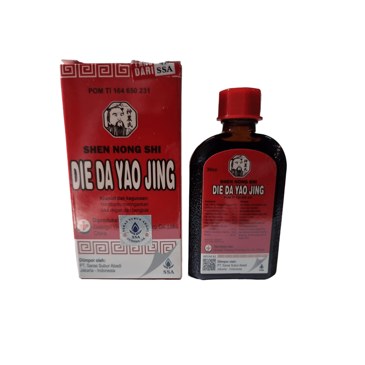 Die Da Yao Jing (Tieh Ta Yao Gin) - 1Fl Oz. 30ml - Melbourne Surfboard Shop