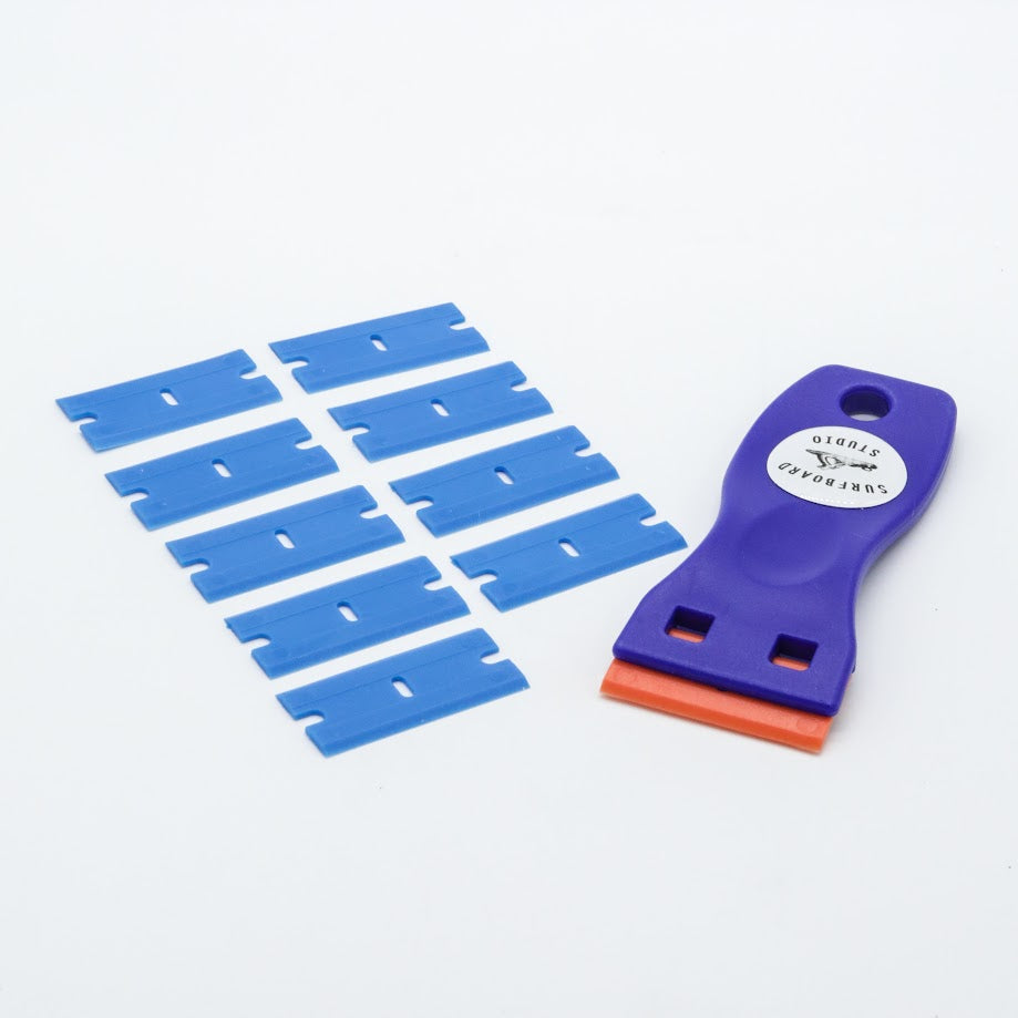 Wax Scraper - The Surfboard Studio - Wax Scraper & Replacement Blades ...