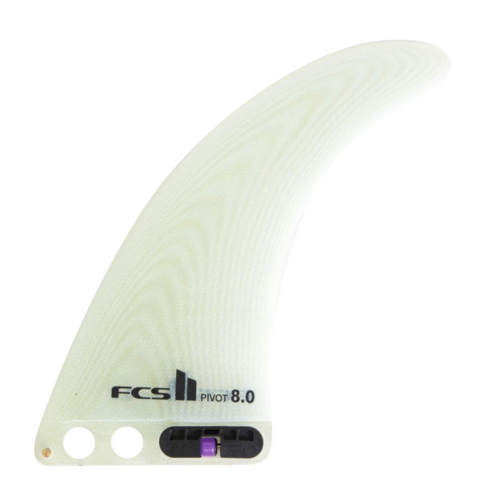 FCS II Pivot PG Longboard Fin Clear - Melbourne Surfboard Shop